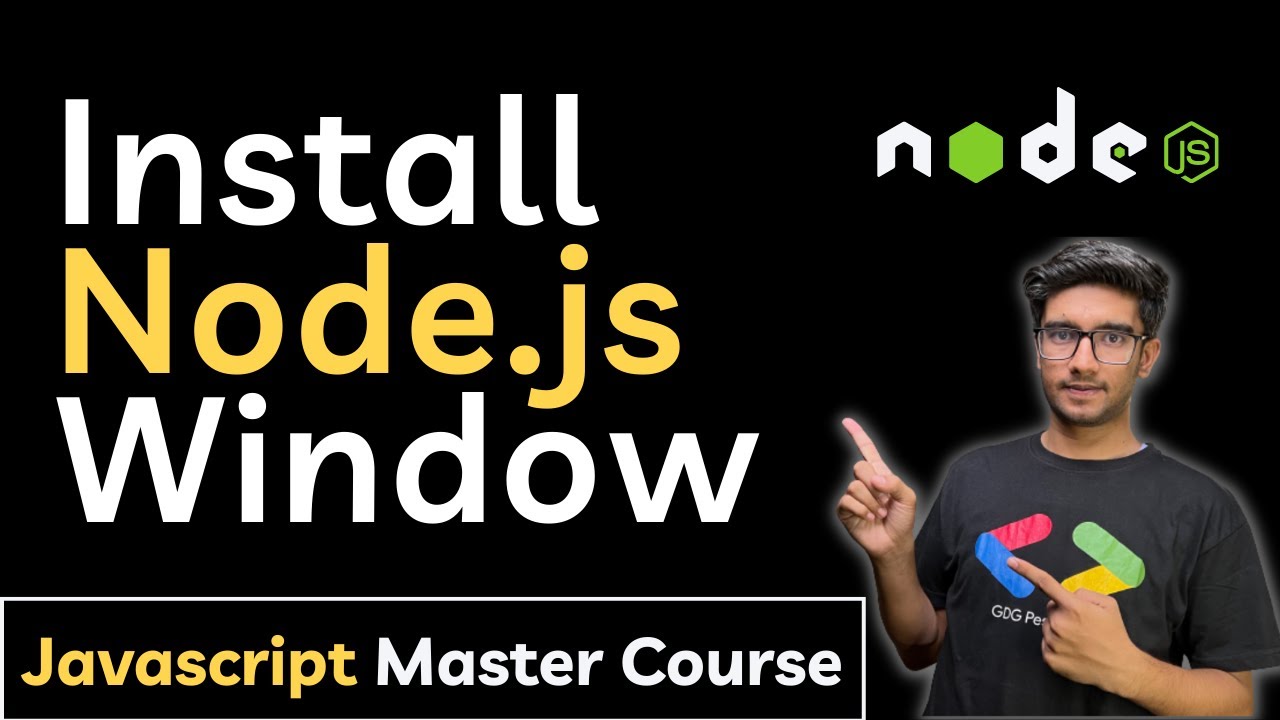 How to install Node.js on Windows || Javascript tutorials for beginners