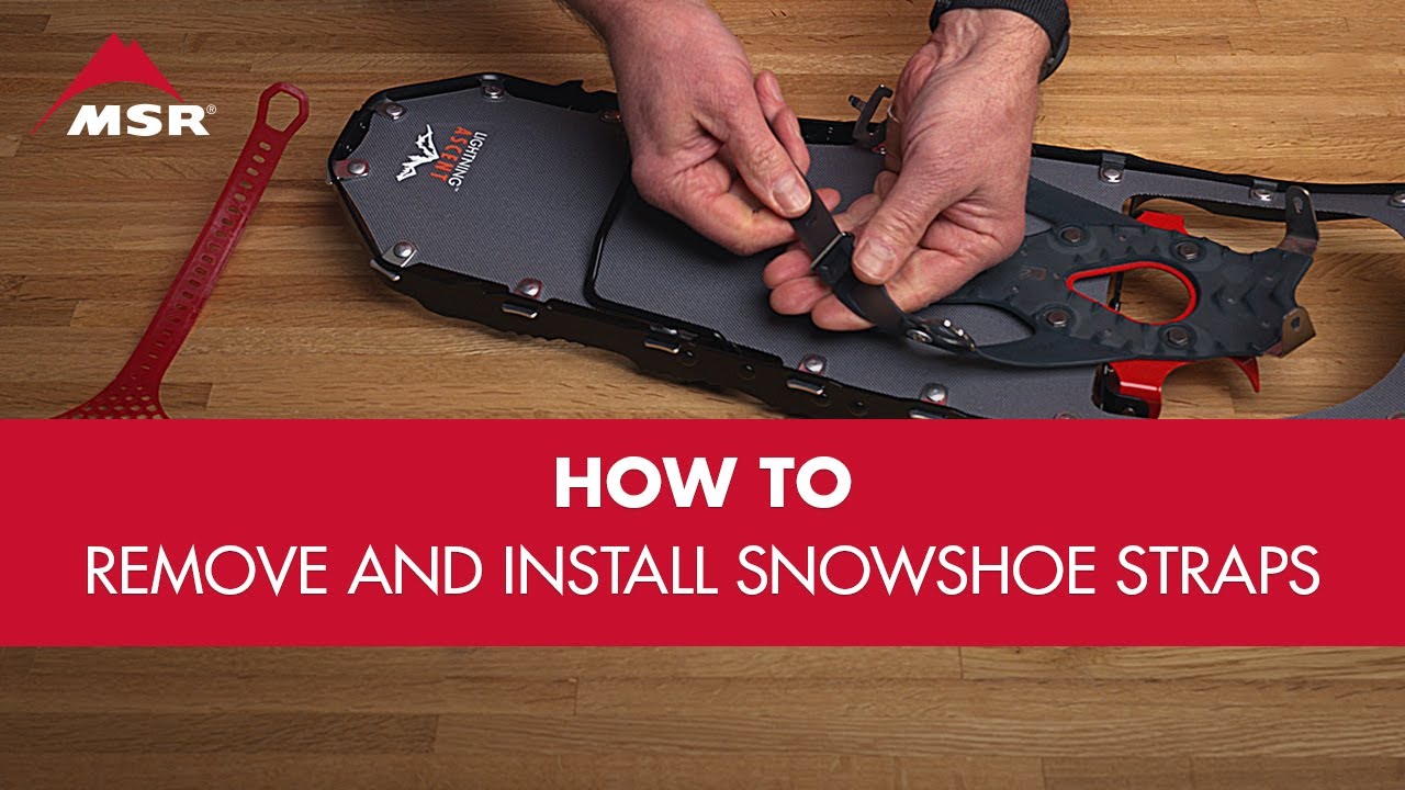 Paragon / PosiLock Snowshoe Strap Replacement Kit | MSR – Cascade Designs
