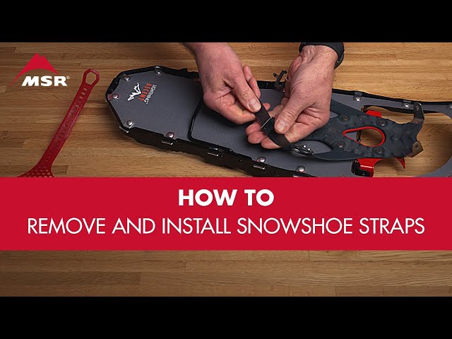 Paragon / PosiLock Snowshoe Strap Replacement Kit | MSR – Cascade Designs