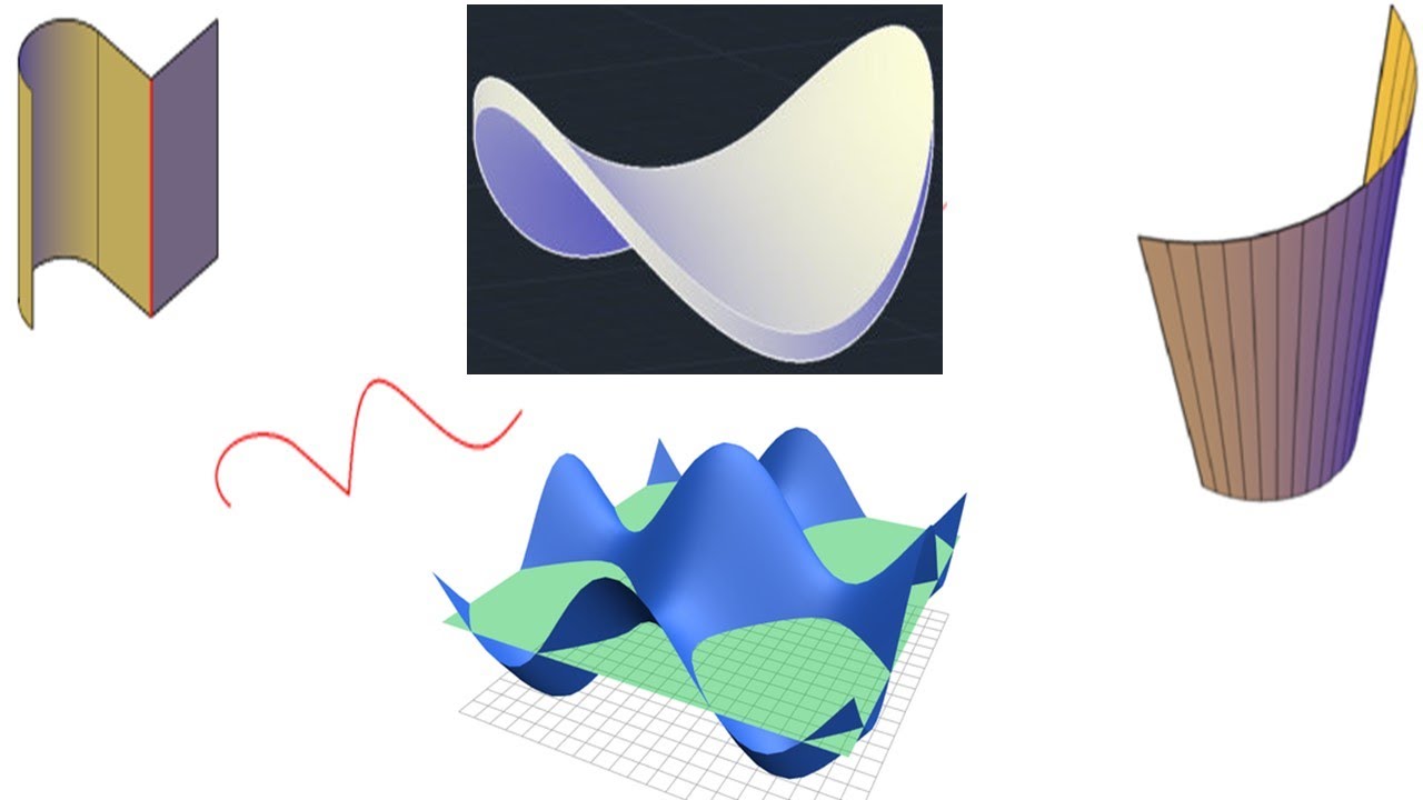 AutoCAD Surface Basic Command | surface conversion basics in autocad