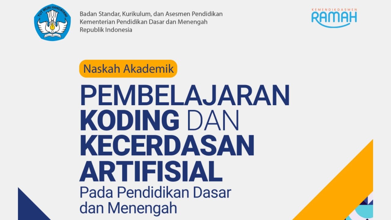 [Complete] Explanation of Coding and Artificial Intelligence in the New 2025 Curriculum! | KKA BI...