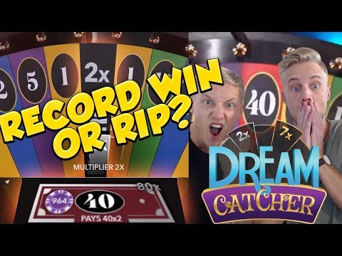 RECORD WIN OR RIP?!? Dream Catcher - Casino Games - Live Casino