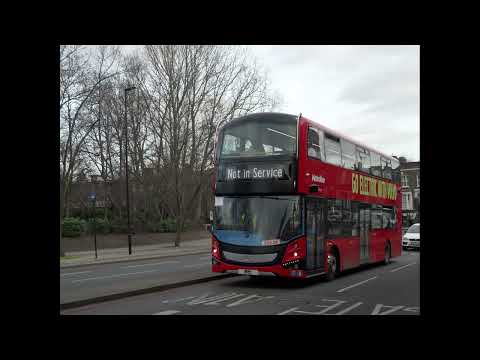 Very First Brand NEW Mirrorless MCV Volvo BZL Electric EV Demonstrator Metroline VDE2751 at Archway