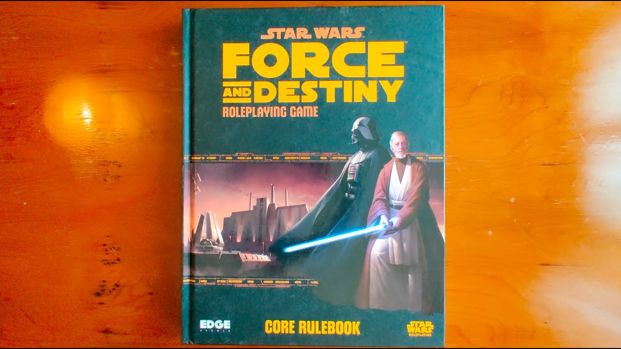Star Wars RPG Part III - Force and Destiny Deep-Dive Review (FFG/Edge)