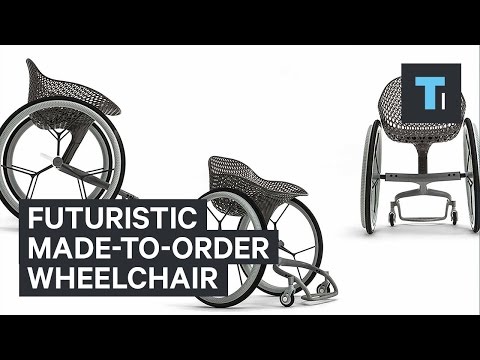 Futuristic made-to-order wheelchair