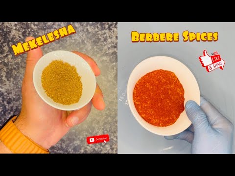 Ethopian Barbere Spices & Mekelesha Spices