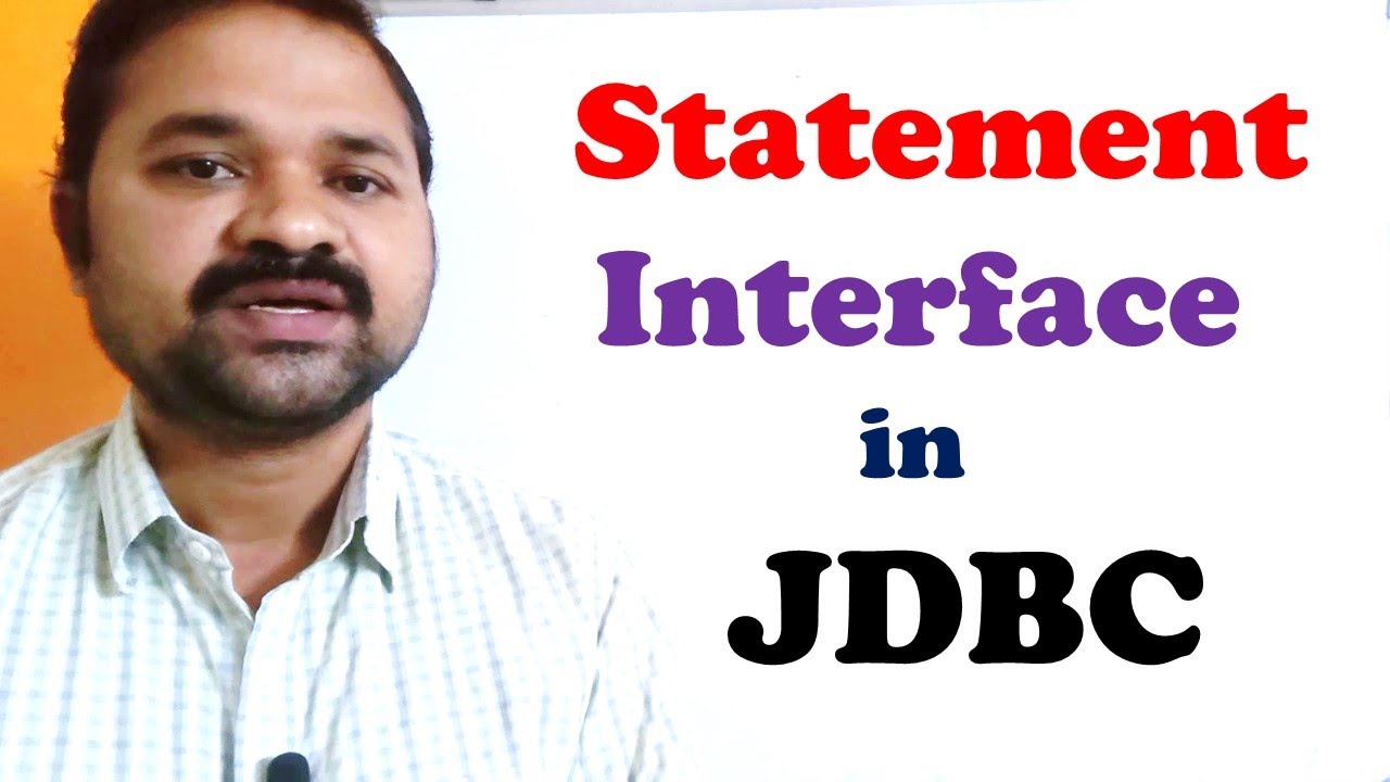 Statement Interface In JDBC || Web Technologies || Advanced Java