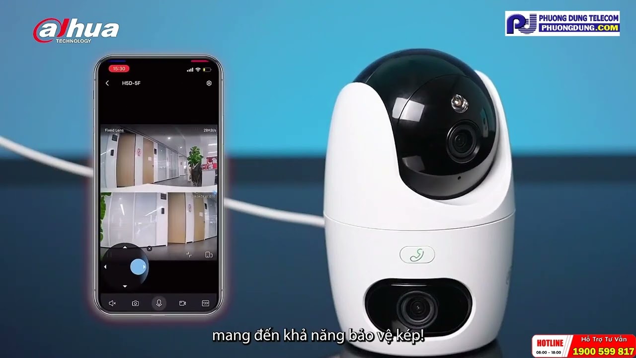 Camera Wifi DAHUA Hero Dual D1 10MP (DH-H5D-5F)