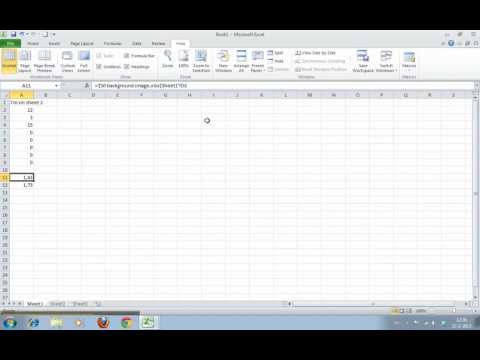 How to Create a Cell Reference to another Worksheet or another Excel File in Excel 2010