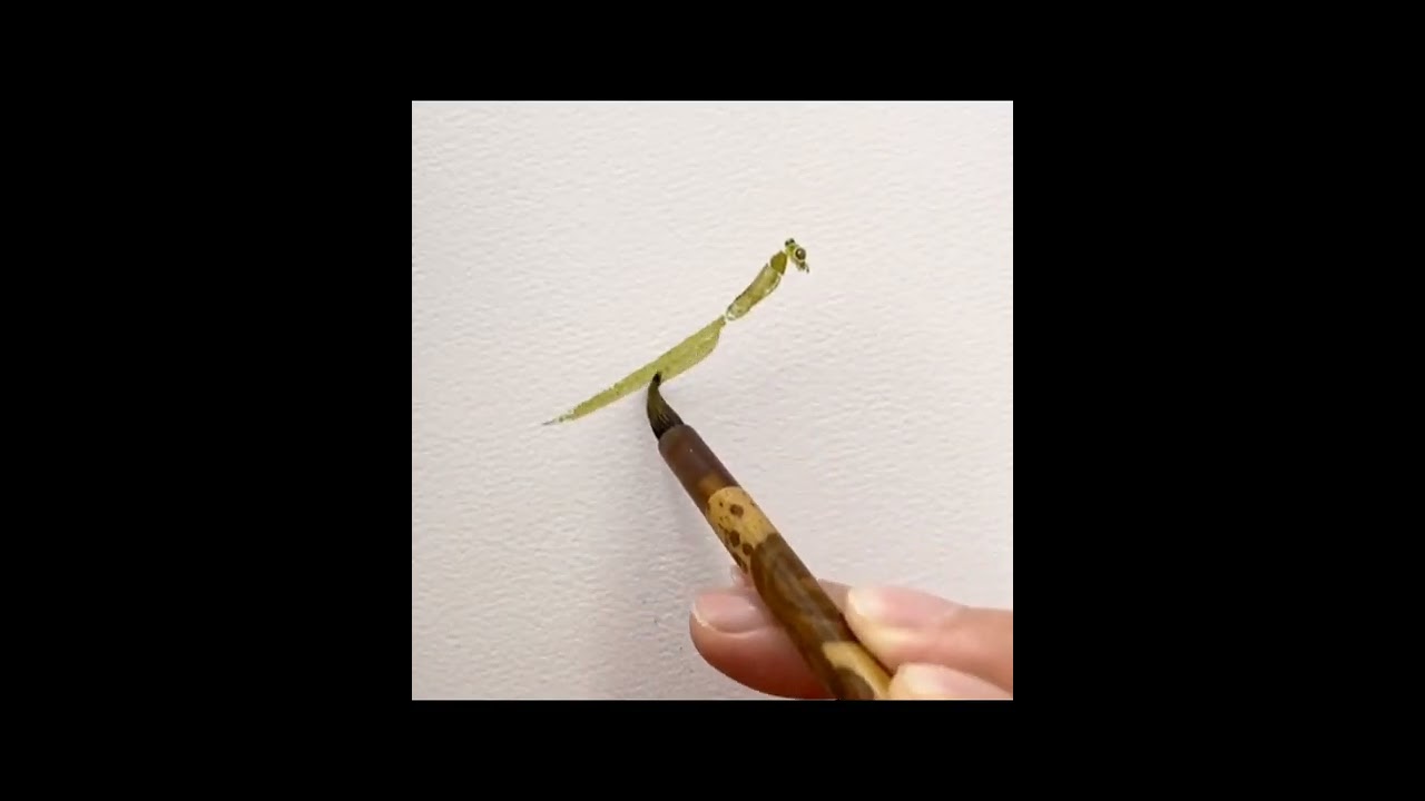 Share the painting techniques of small insects