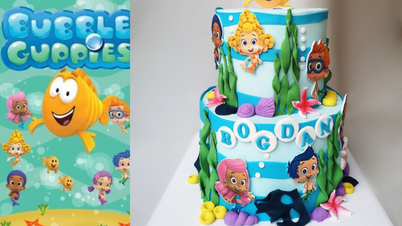 Bubble Guppies Cake