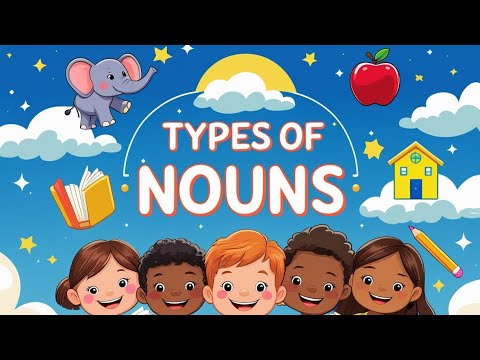 What is a Noun? | Types of Nouns Explained with Examples #TypesOfNouns #EnglishGrammar #NounExamples