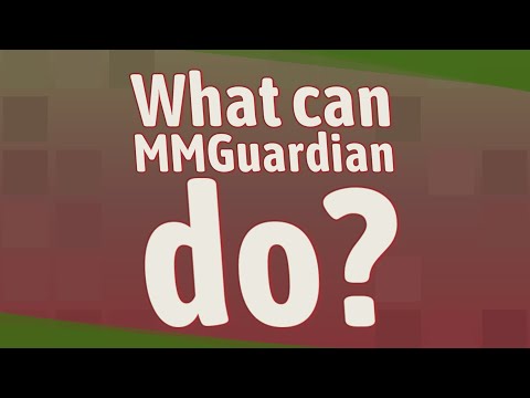 What can MMGuardian do?
