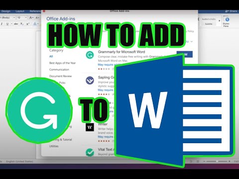 HOW TO ADD GRAMMARLY ON MICROSOFT WORD IN MAC | PAMILYANG MERIDA