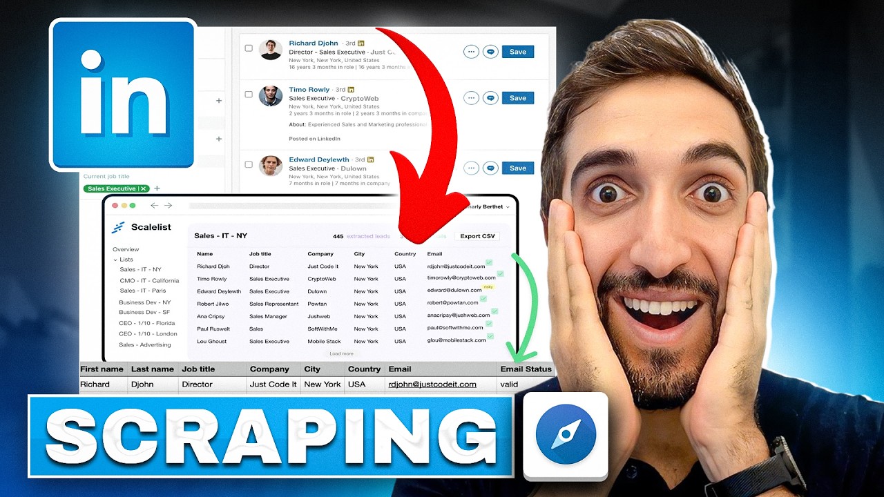 How To Export Leads From LinkedIn Sales Navigator [2025]