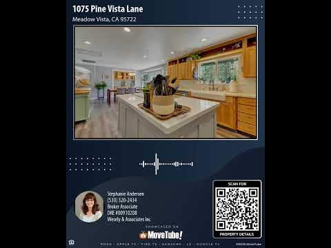 1075 Pine Vista Lane, Meadow Vista, CA 95722 | 3 Bedroom Home For Sale
