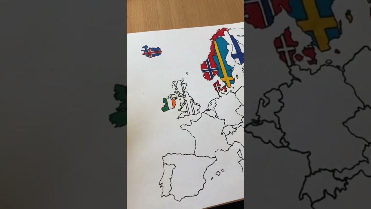 The UK in my Europe Map