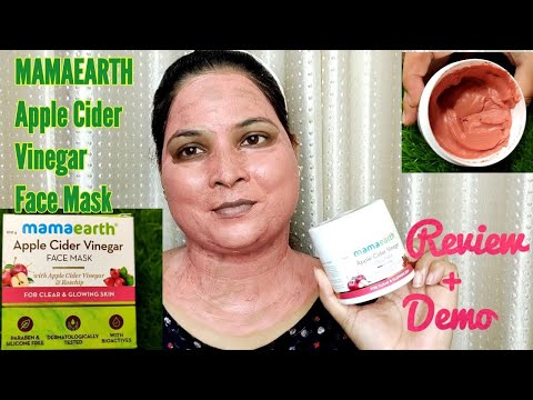 *Newly Launch*||Mamaearth Apple Cider Vinegar Face Mask For Clear & Glowing Skin||Review & Demo|