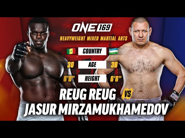 ONE 169: FREE FULL FIGHT: ‘Reug Reug’ showcases his stifling Senegalese ...