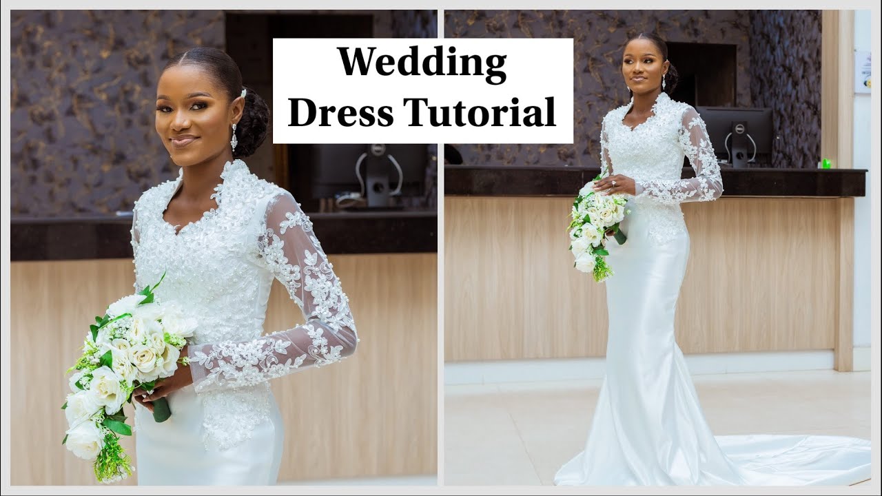 How to Make a Wedding Dress | How I made my Wedding Dress | Mermaid Wedding Dress Tutorial