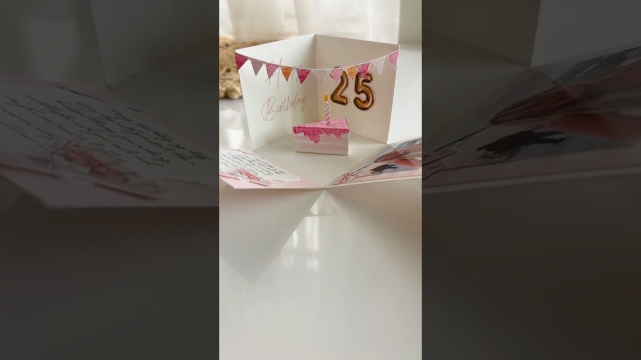 DIY easy birthday card ideas, birthday wishes , birthday special #birthdaycard #birthday #wishes
