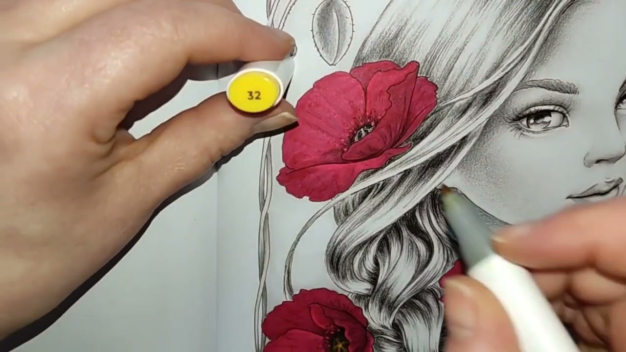 》》》coloring: Fairies 2 grayscale coloring book by Christine Karron