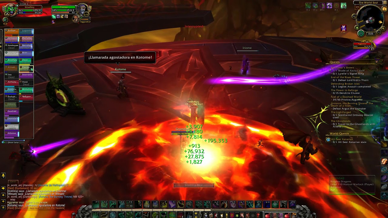 Seat of the Pantheon on Firestorm Server - Aggramar