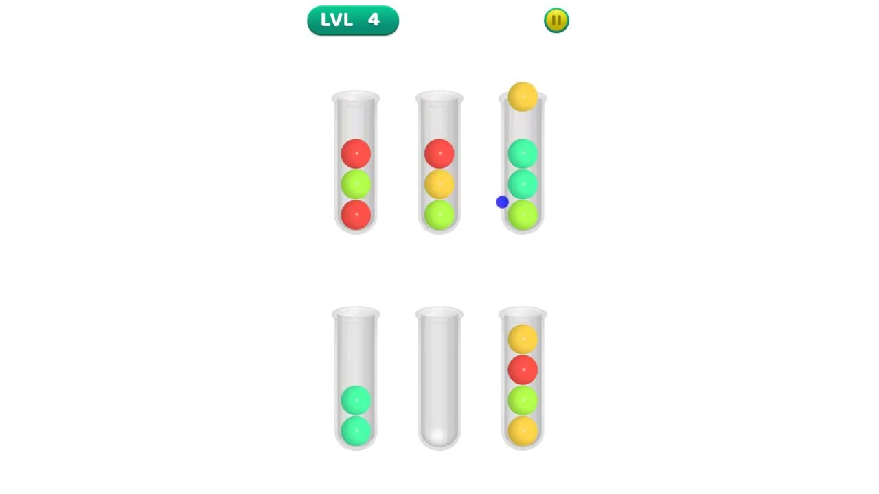 Sorting Balls - HTML5 Puzzle Game