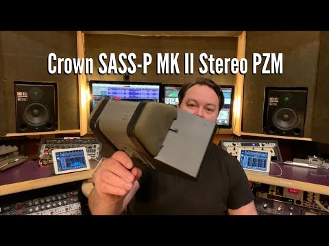 Crown SASS P Vintage Stereo pzm Microphone | Reverb