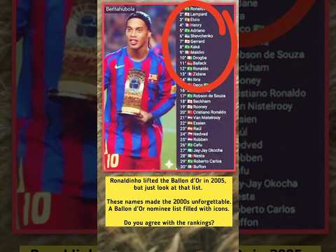 Ronaldinho & the Golden Era of Football