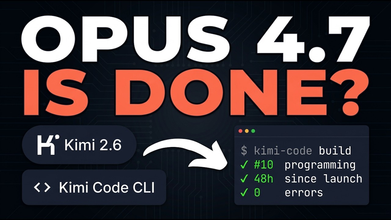 Kimi K2.6 + Kimi Code CLI is ABSOLUTELY INSANE (FREE)