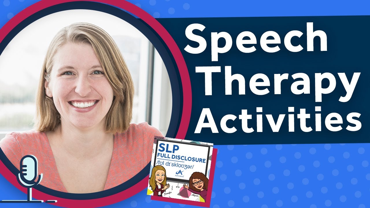 Fun Speech Therapy Activities [Teletherapy & At Home] | SLP Full Disclosure EP 30