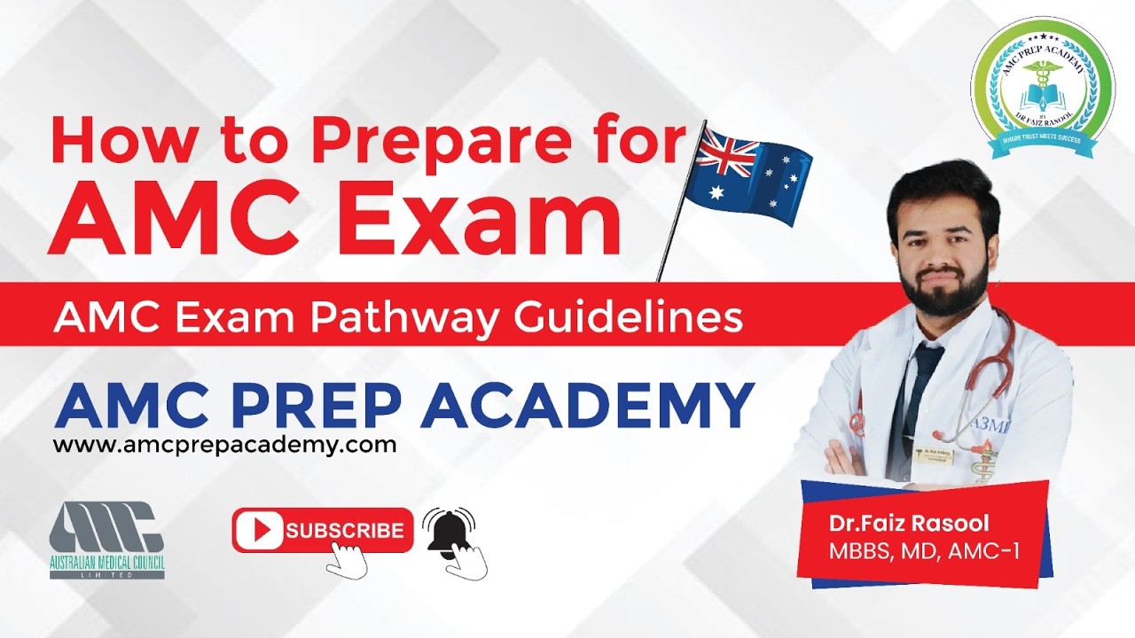 AMC Pathway | AMC-1 Guidelines & Resources | How to Prepare it | AMC Prep Academy | Dr Faiz Rasool