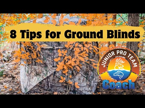8 Tips For Setting Up Your Deer Hunting Ground Blind For Archery Hunting Success