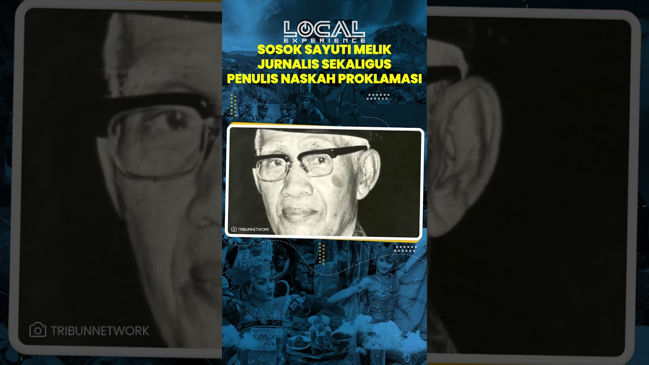 Sosok Sayuti Melik Pengetik Naskah Proklamasi, Sosok Jurnalis yang ...