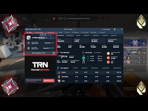 Valorant Statistics Tracker (UPDATED 2025)