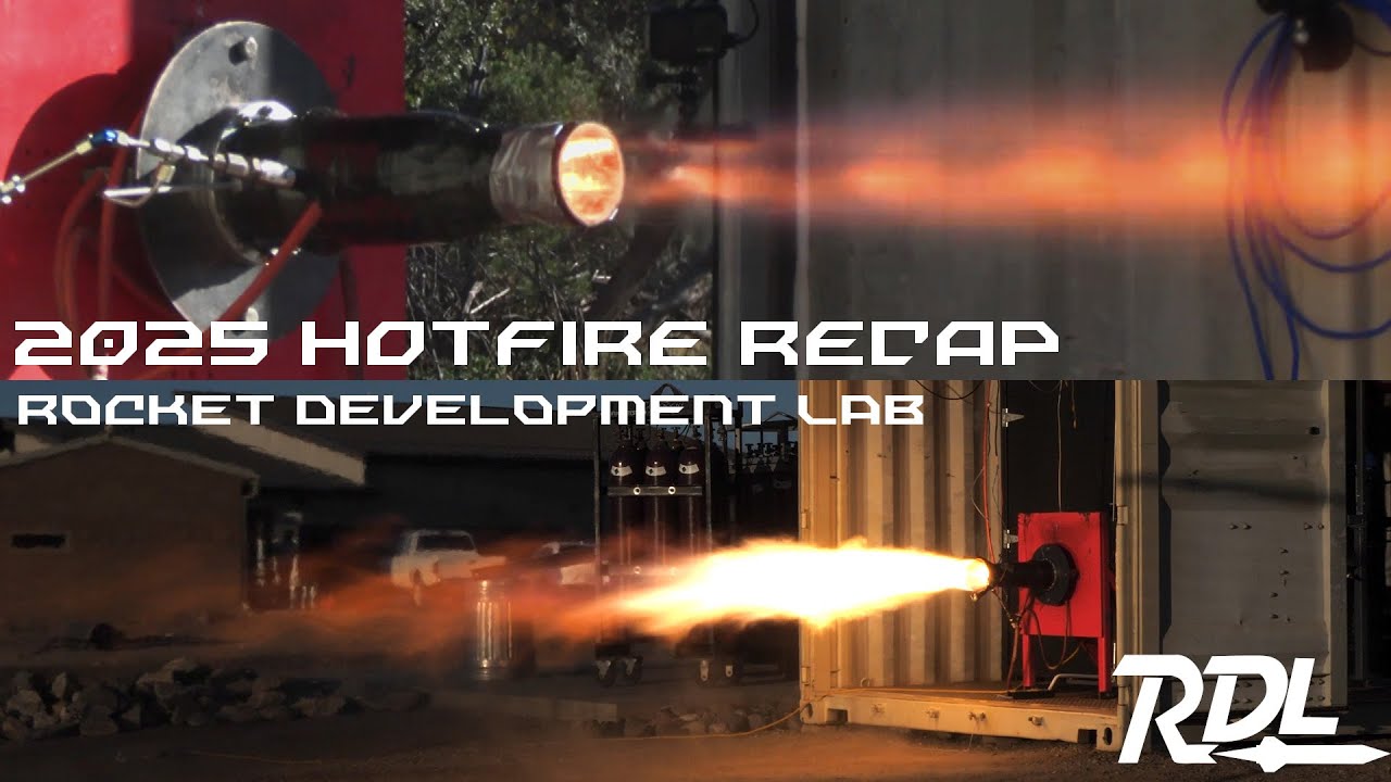 Rocket Development Lab - 2025 Hotfire Compilation