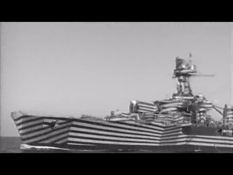 The Highly Effective WWII Camouflage Pattern that Turned Warships into ...