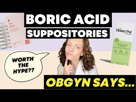 BORIC ACID suppositories: good for your vagina? This OBGYN answers  |  Dr. Jennifer Lincoln