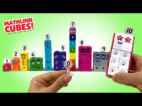 Let's Build Numberblocks Mathlink Cubes Zero to Ten by Learning Resources || Keiths Toy Box