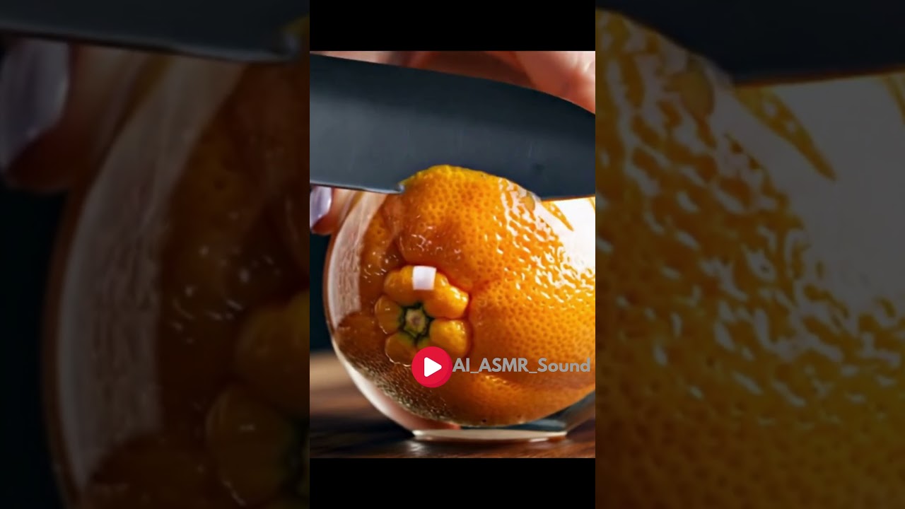 Watch This Perfect Fruit Orange Slice Before You Scroll ✨🍓 #viralshorts