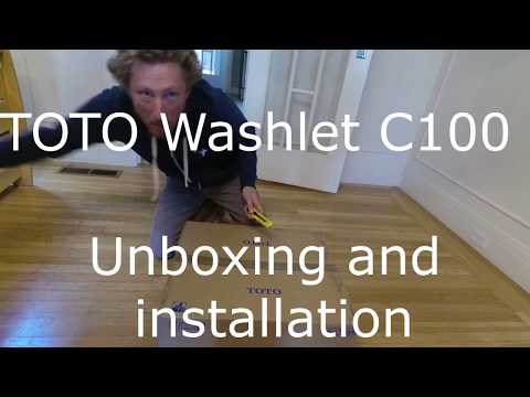 Toto Washlet Japanese Bidet Toilet - Unboxing + Installation