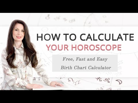 โญ๏ธ How to Calculate Your Horoscope - Free, Fast and Easy Birth Chart Calculator โญ๏ธ