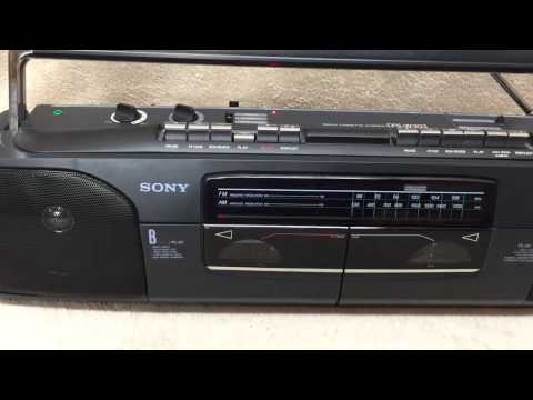 Sony CFS-W303 1989 - Black | Reverb