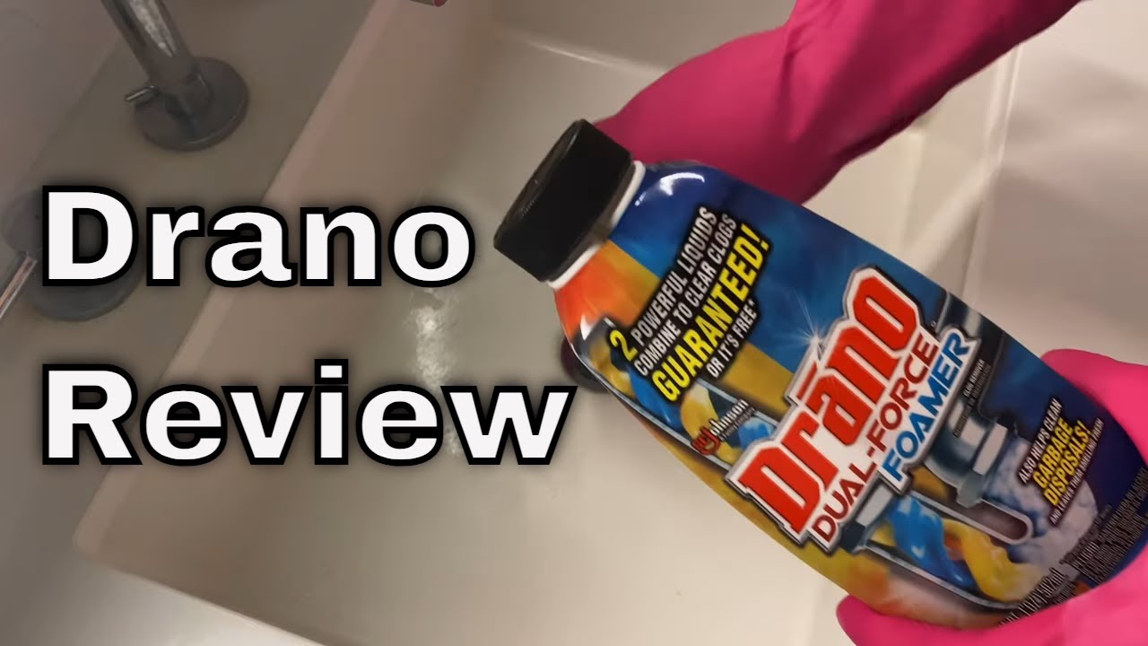 Drano Dual Force Foamer REVIEW