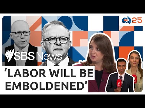 Liberal and Labor Party headquarters reeling after clear Labor majority win