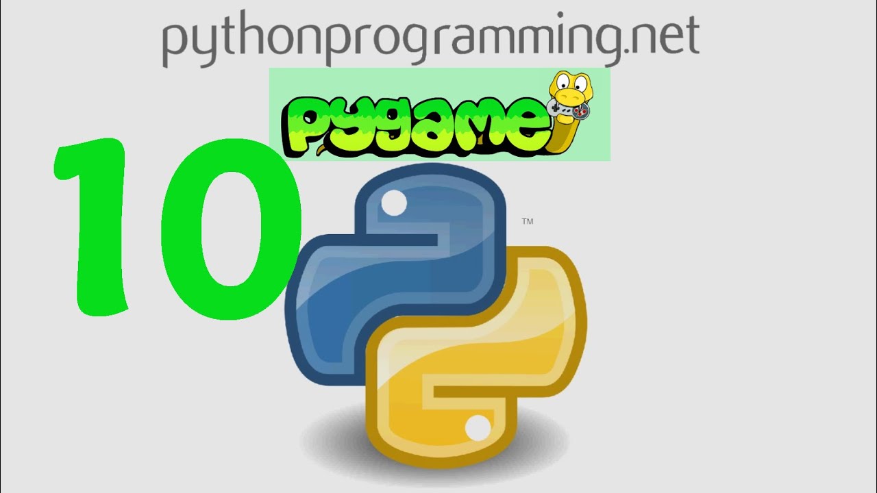 Game Development in Python 3 With PyGame - 10 - Start Menu