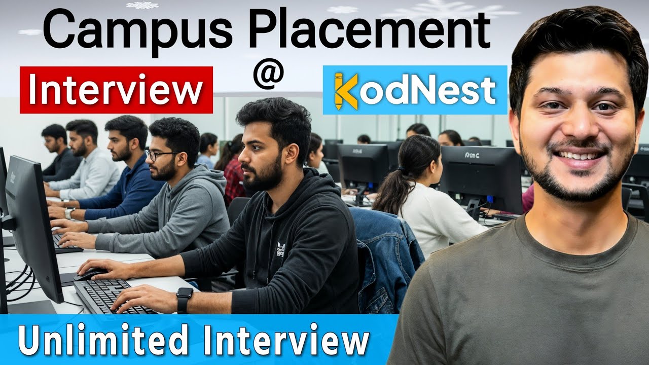 Campus Drive at Kodnest Bangalore | Java Full Stack Course | Student Interview Experience