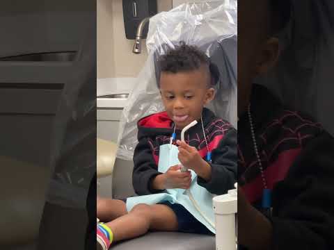 Jack at the dentist, May 2023