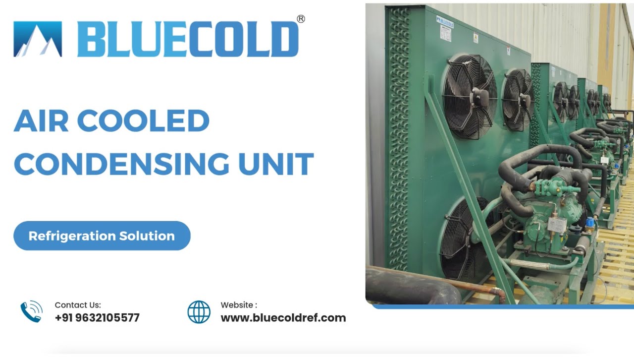 Air Cooled Condensing Unit with Bitzer Compressor